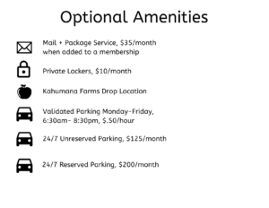 Memberships - Hub Coworking Hawaii