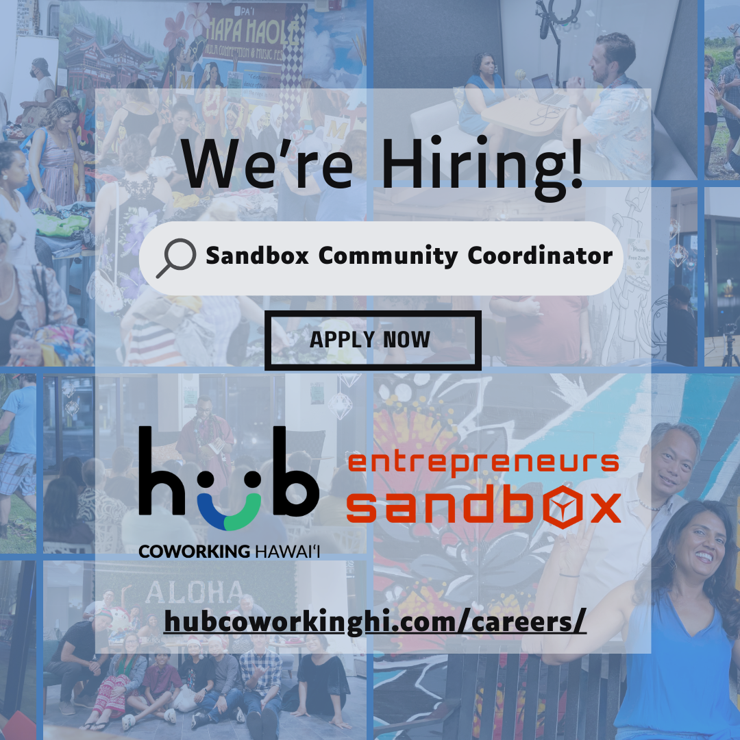 Employment Opportunities - Hub Coworking Hawaii